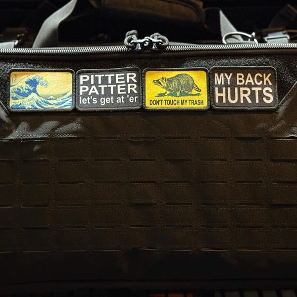 Psycho Smile Wojak Creepy Meme 2"x3" Morale Patch With Hook and Loop ...