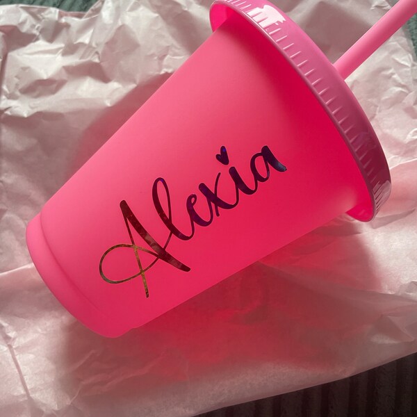 Kids Cup Personalised, Kids Cup With Name, Kids Cups Party Favours ...