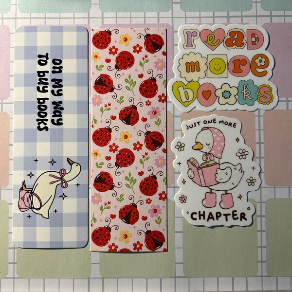 Dinosaur Holding Book Stack Sticker, Cute Bookish Stickers, Kindle ...