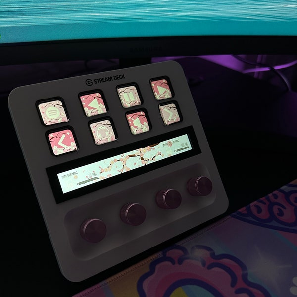STREAM DECK ICONS Sakura Pink Dreamy Streamer Cherry Flower Japanese ...
