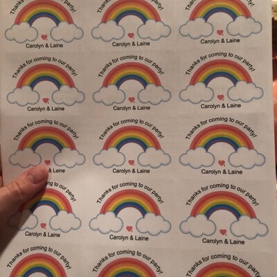 Sweet Rainbow Digital Clip Art Rainbow Clipart for Personal and ...