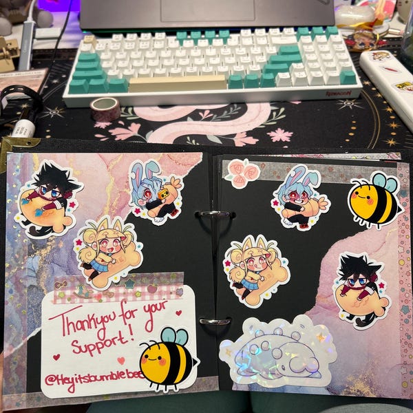 2" Luxiem Sticker Set - Etsy