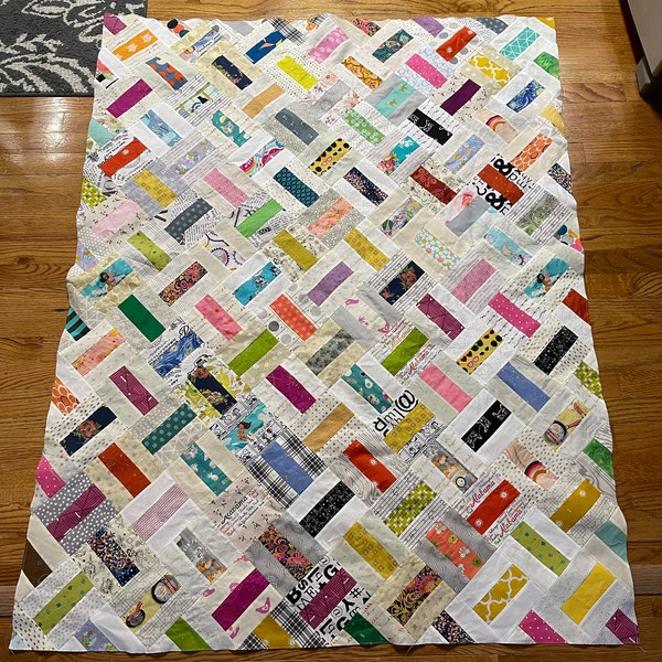 Baby Cot Quilt Sewing Pattern: Easy Patchwork Project PDF - Etsy