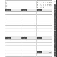 Weekly Dashboard Template - Etsy