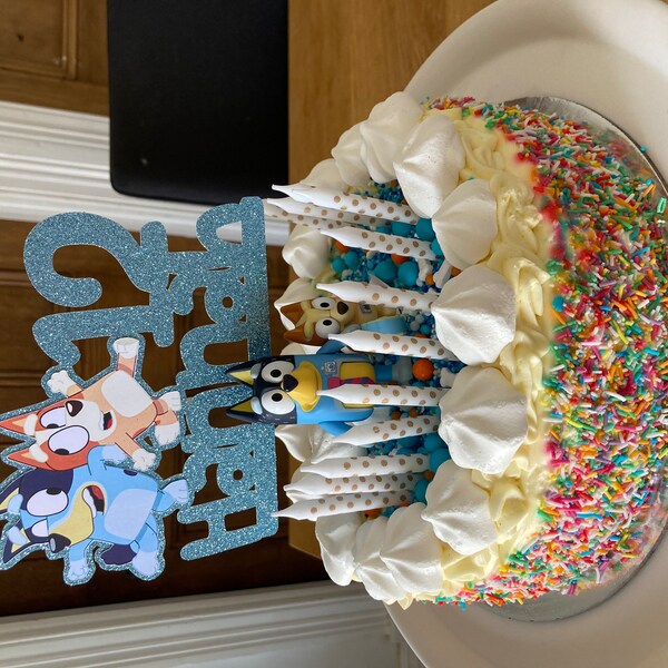 BLUEY TAILS 120g Sprinkles • Cake Decorating Australia • Sprinkle Mix ...