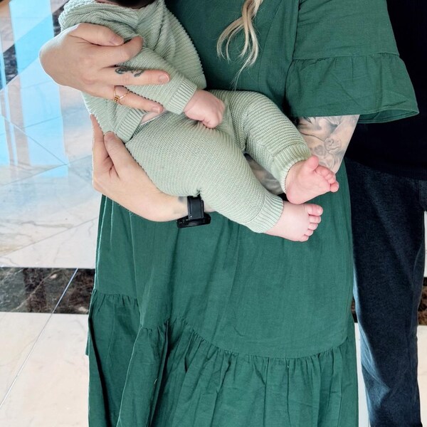 Nursing T-shirt With Asymmetrical Flap - Olive Green - Etsy