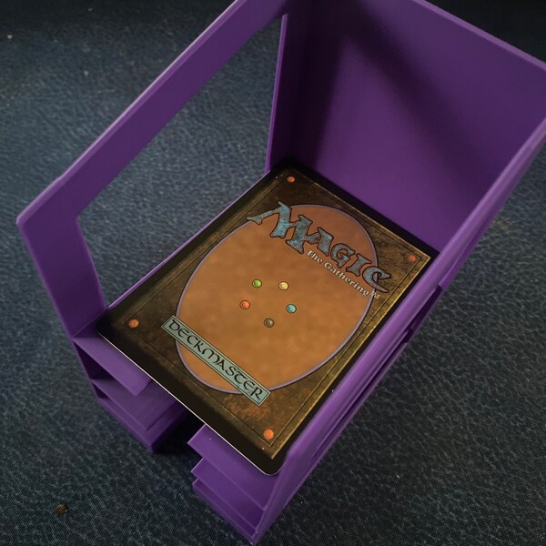 Magic the Gathering Card Tray 3D Print, Useful Board Game Card ...