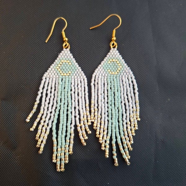 3D Peyote Star Beading Pattern Native American Style Romb Hexagonal PDF ...