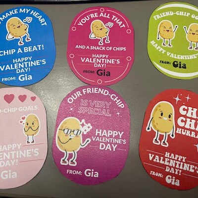 Instant Download Printable Puppy Valentine's Day Cards Kids School ...