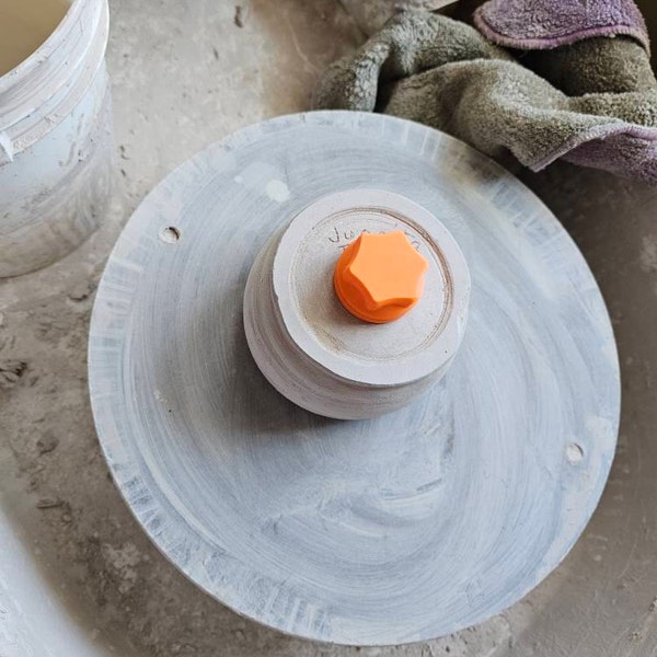 Spinner Trimming Tool (spinner, Clay, Ceramic, Disc) Pottery Tool for ...