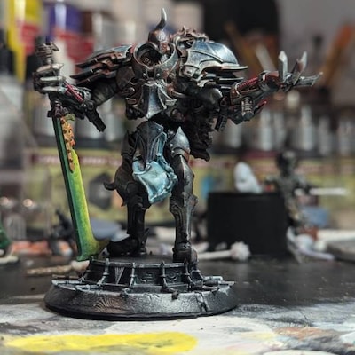 Akata Gnoll God Huge Miniature by Archvillain Games. - Etsy