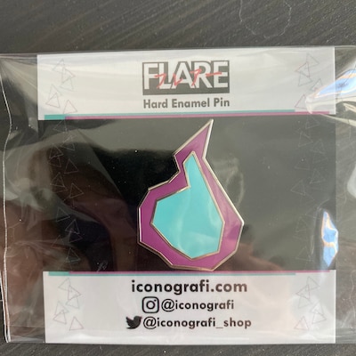 Flare Pin - Etsy