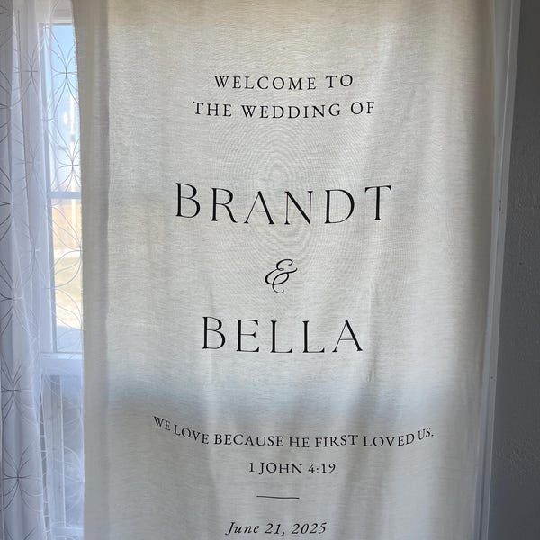 Fabric Bar Sign, Wedding Bar Menu, Custom Linen Bar Sign, Bar Sign ...