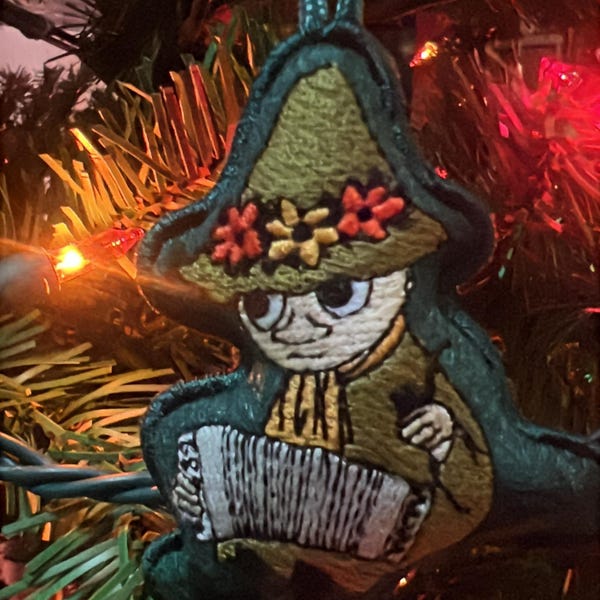 MOOMIN Plump Keyring -snufkin- - Etsy
