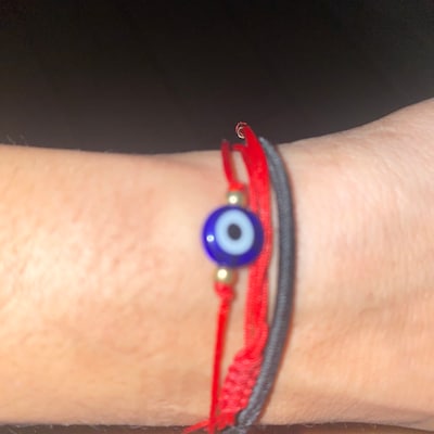 Evil Eye Protection Bracelet, Blue Eye Red String Protection Bracelet ...