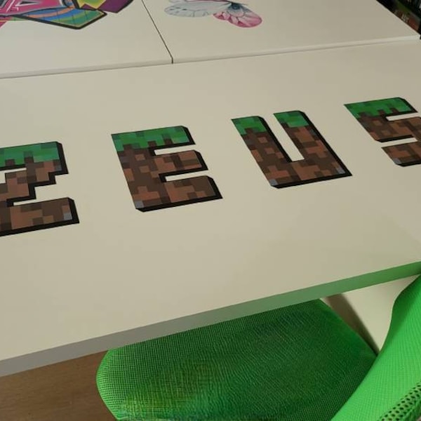 Personalized Gamer Name Wall Decal - Inspired Game Wall Decal - Gaming ...