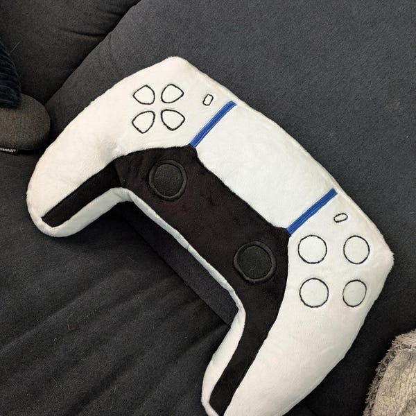 Game Controller Pillow - Controller Cushion - Game Room Decor - Plush ...