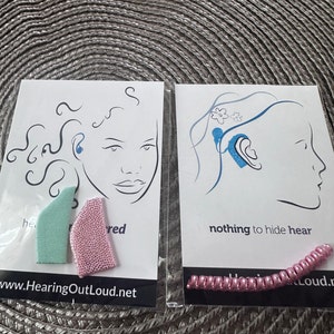 BASIC Hearing Aid Skin Hearing Aid Sleeve Hearing Aid Jewelry Cochlear ...