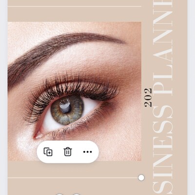 Lash Extensions Business Planner Business Planning Lash Business ...