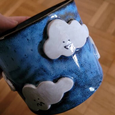 Ceramic Wizard Gnome Handmade Pottery Gnome Unusual Gift Quirky Present ...