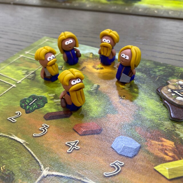 Custom Meeples and Handmade Board Game Tokens by epicycledesigns