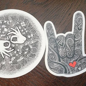 ILY - STICKERS - Etsy