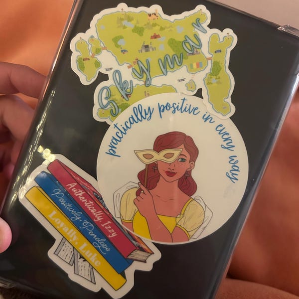 The Skymar Trilogy Pepper Basham Books Sticker Set - Etsy