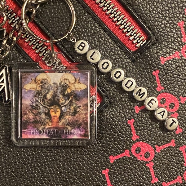 MCR three Cheers for Sweet Revenge Beaded Album Keychain - Etsy