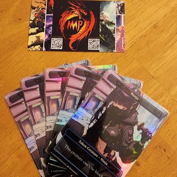 FOIL*** Squirrel Proxy Tokens (ukiyo-e Style), Handcrafted for Edh ...