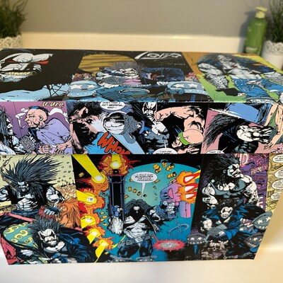 CUSTOM SPIDER-MAN Decoupage Comic Book Storage Box - Etsy