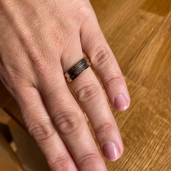 Personalized Bible Verse Ring, Religious Jewelry, Christian Faith ...