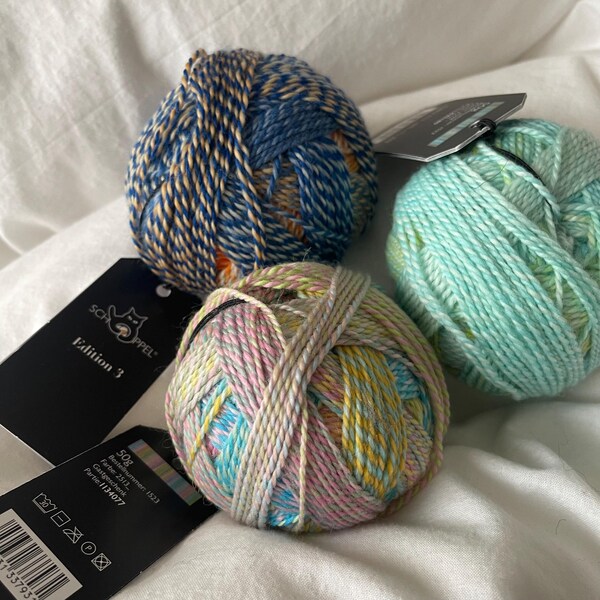 Schoppel Wolle Edition 3 2594 Fool's Gold. Pure Virgin Wool Merino Fine ...