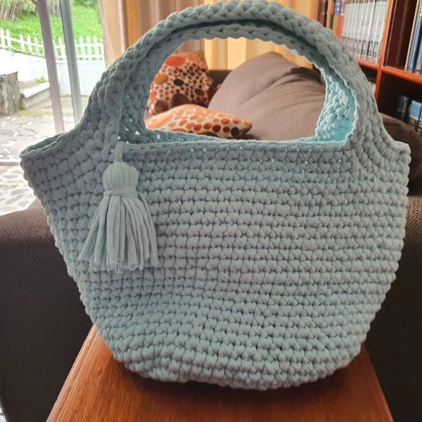 Crochet Bag PATTERN, Bilibag, Pyramid Bag, Pattern & Tutorial, Crochet ...