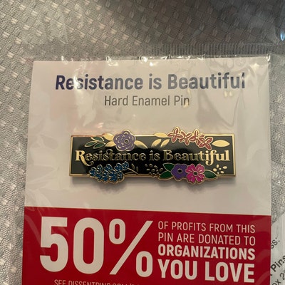 Resistance is Beautiful Pin - Etsy