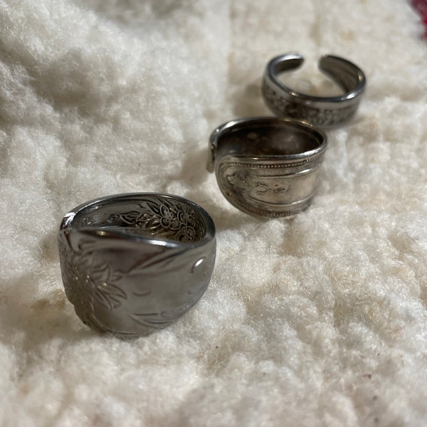 Custom Spoon Ring *send in Your Rings* - Etsy