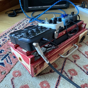 Large 2 Tier Guitar Pedalboard - Etsy