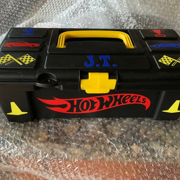 Personalized Tool Box, Car Theme, Personalized Christmas Gift, Birthday ...