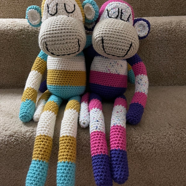 Mr Monkeyjocks Inspired Crochet Pattern ***PATTERN ONLY Not the Stuffed ...