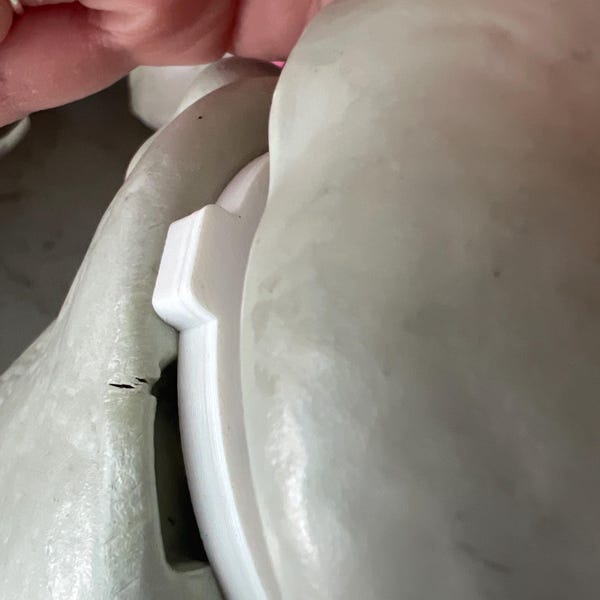 UPGRADED 12ft Skeleton Replacement Bracket for Home Depot Skelly Elbow ...