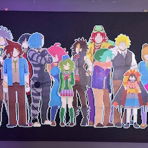 Perler Bead Kermit on Canvas - Etsy