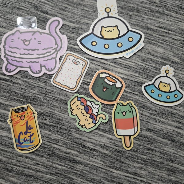 Key Lime Pie Mini Sticker | Waterproof Sticker | Kawaii Vinyl Sticker ...