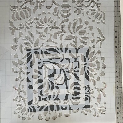 Cursive Alphabet Stencils Single Letters or Entire Alphabet - Etsy