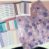 Reusable Sticker Book 5x7 Sticker Organisation Planner Stickers Galaxy ...