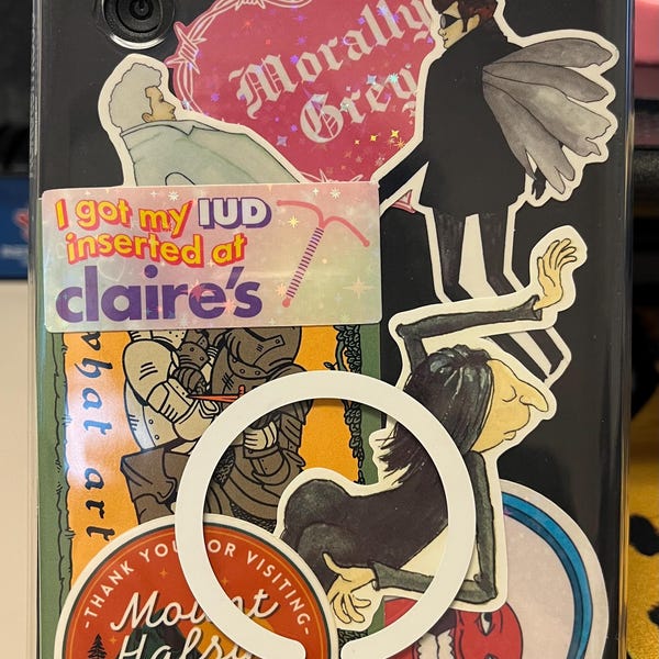 I Got My IUD Inserted at Claire's Sticker - Holographic - Parody - MEME ...