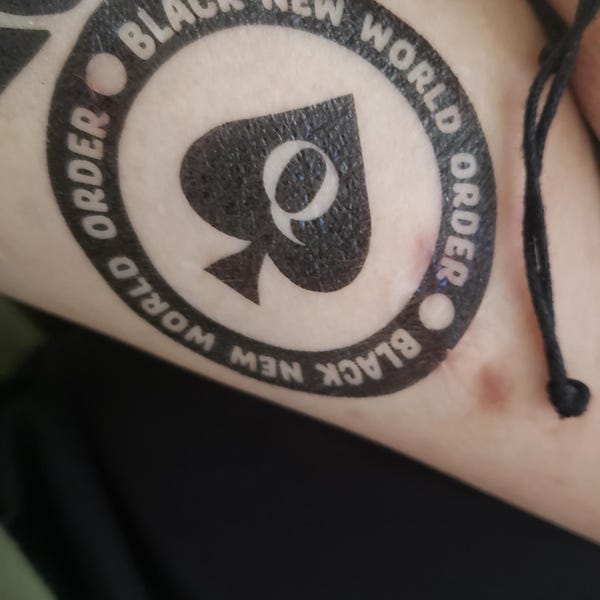 Black Owned Temporary Tattoo, QOS Tattoo, BNWO, BBC Tattoo, Queen of ...
