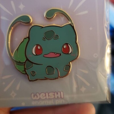 Bulbasaur Enamel Pin - Etsy