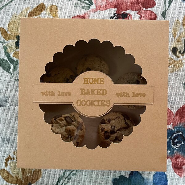 Cookie Box Large. !digital Cutting File for Silhouette Cameo and Cricut ...