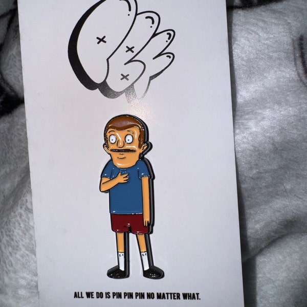 Regular Size Rudy Soft Enamel Pin - Etsy