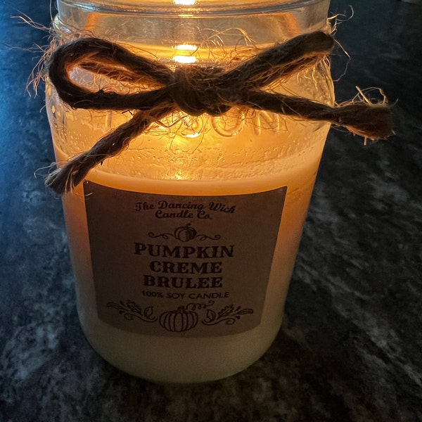 Fall Candle / Pure Soy / Autumn Candle / Fall Decor / Container Candle ...