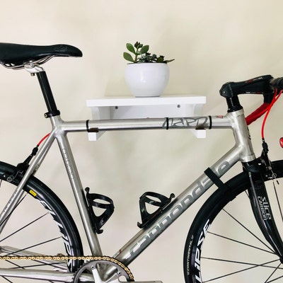 Wooden Bike Wall Mount / Wall Bike Rack / Wood Bike Holder / - Etsy